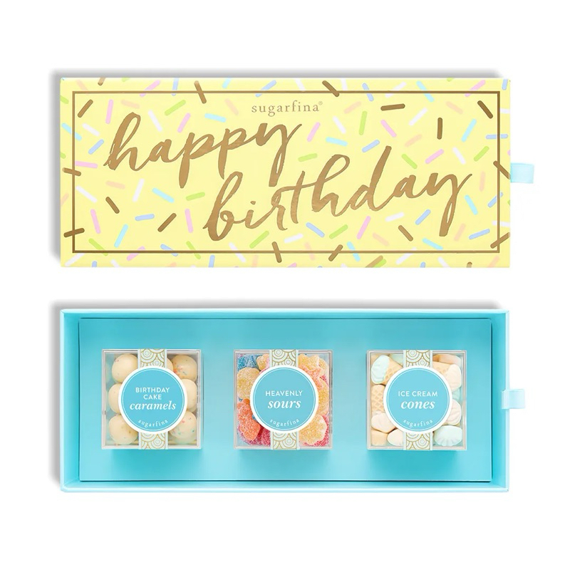 Sugarfina Happy Birthday Bento Box 大人的軟糖 好萊塢精品軟糖 現貨不用等 快速出貨 | 蝦皮購物