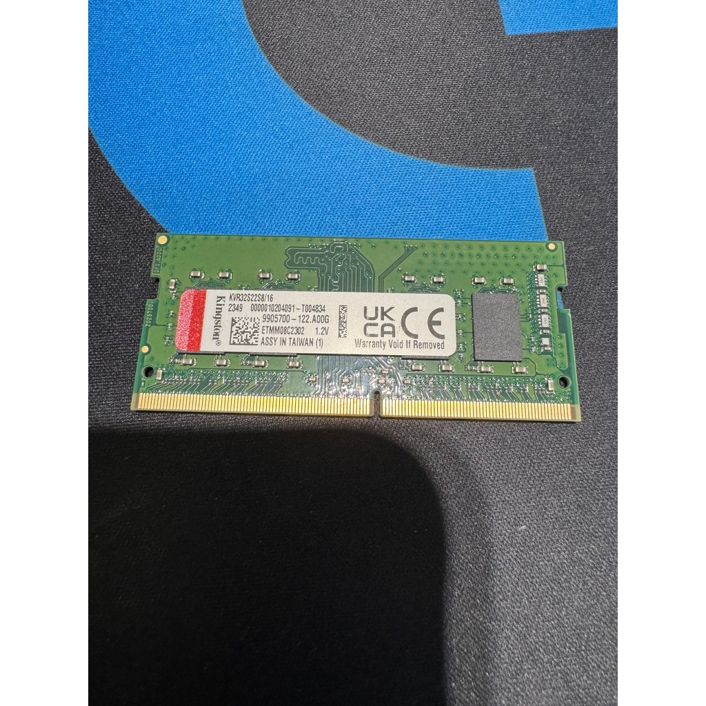 Kingston 金士頓 DDR4 3200 16G NB 筆記型 二手記憶體 | 蝦皮購物