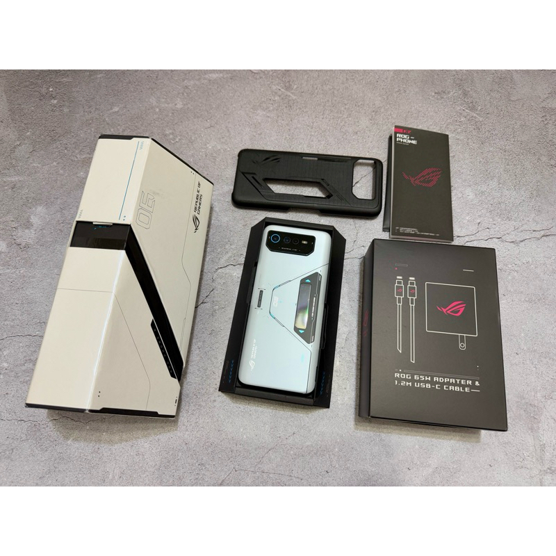 ASUS ROG Phone 6 Pro 極光白 18+512G 盒配全 非 黑鯊 rog6 8 7 6D 9 PRO | 蝦皮購物