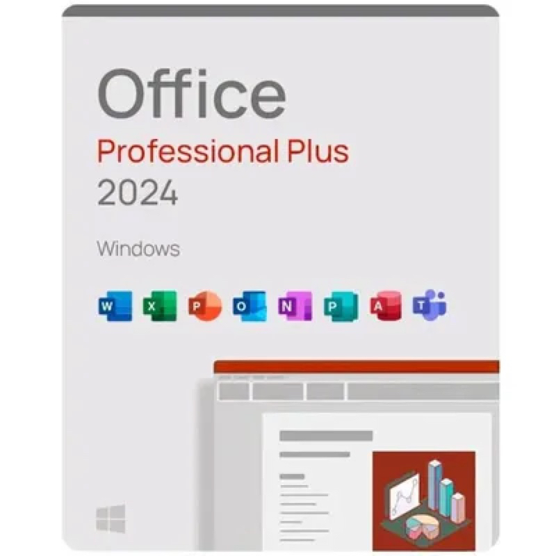待確）我微軟 Office 2024 pro 專業版 正式版 繁體中文 數位設定版本 PC windows 生產力軟體 | 蝦皮購物