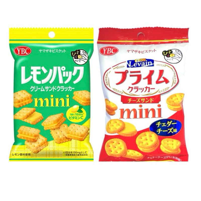 日本境內版 YBC mini起司夾心/檸檬夾心 40g | 蝦皮購物