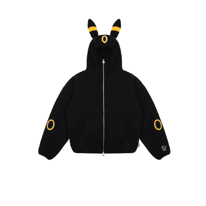 Vandy the pink Pokémon 月亮伊布外套 L號 Umbreon Jacket 寶可夢 | 蝦皮購物