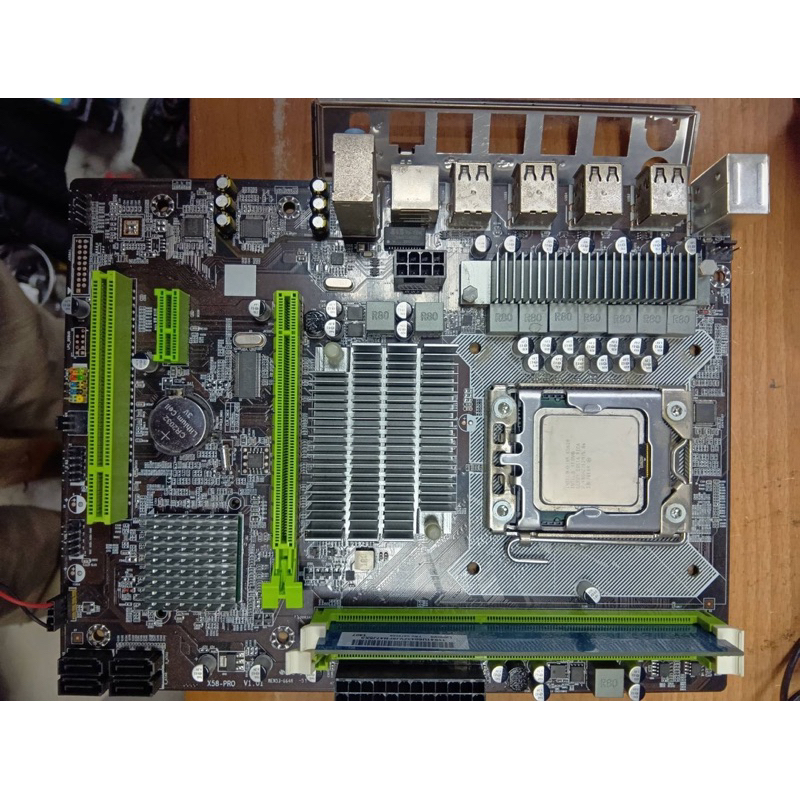 華南 X58-PRO V1.0+E5620+4G(含擋板無風扇)-拆機良品 | 蝦皮購物