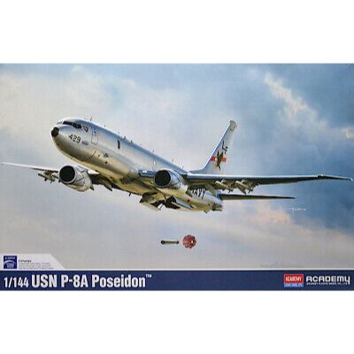 【上士】現貨 愛德美 Academy 1/144 USN P-8A 海神式海上巡邏機 Poseidon 12635 | 蝦皮購物