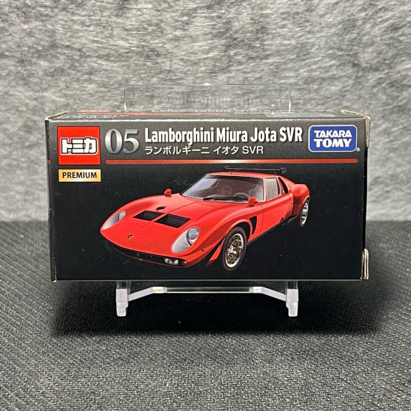 Tomica premium 黑盒 05 藍寶堅尼 Lamborghini Miura Jota SVR | 蝦皮購物