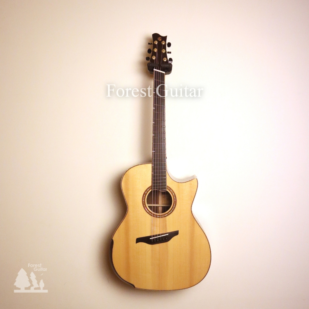 ｜森韻木吉他工作室｜Gomans F-S18FC 西卡雲杉/印度玫瑰木 全單手工吉他 含原廠琴盒 | 蝦皮購物