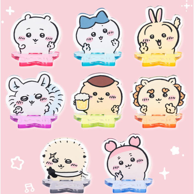 『現貨』 💖モン醬💖 日本代購🇯🇵 ｜吉依卡哇 chiikawa 官方限定 限定扭蛋 | PEACE 比YA 立牌 | 蝦皮購物