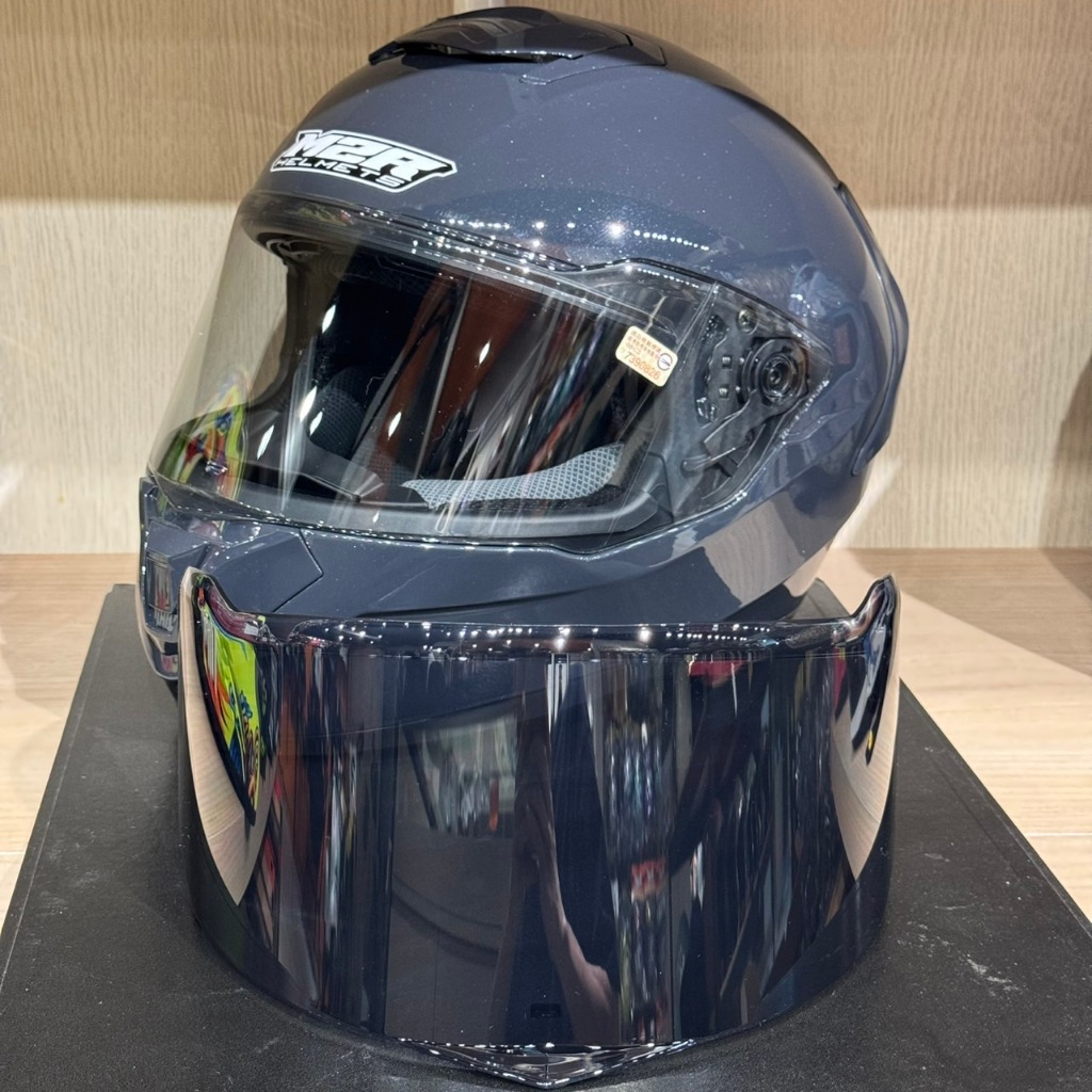 M2R 安全帽 F5 XR5 F7 全罩安全帽 原廠 專用 電鍍 鏡片 淺茶 深茶 電鍍藍 | 蝦皮購物