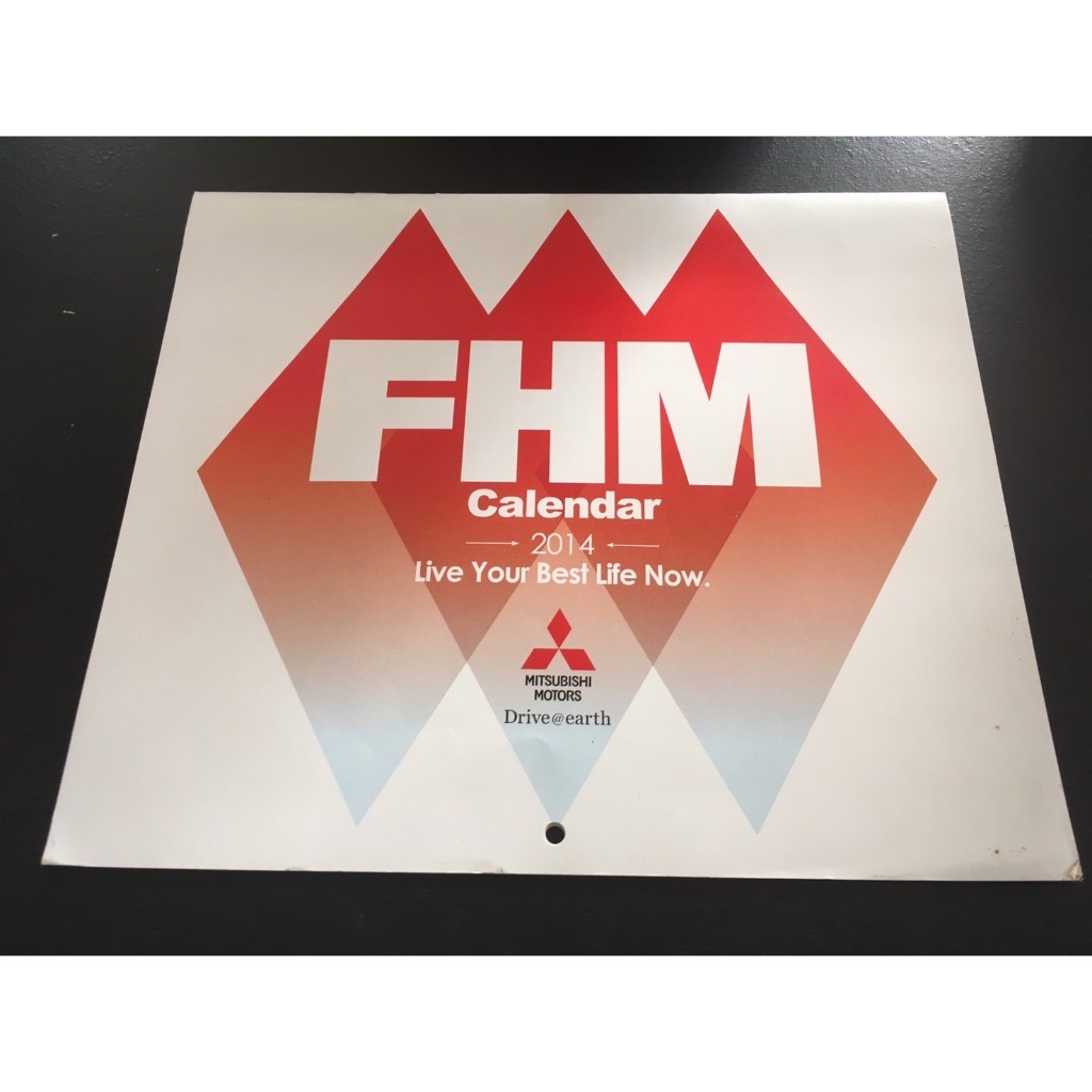 ｜環大回收｜二手｜AB7｜寫真｜【FHM 男人幫 2014 日曆 CALENDAR】中古書籍 | 蝦皮購物