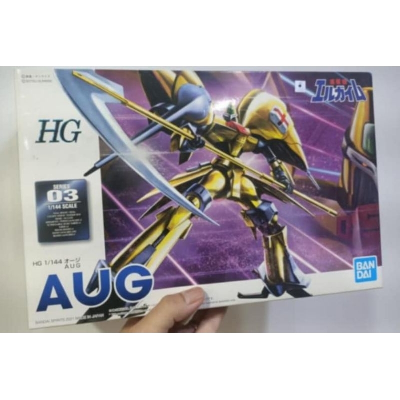 全新現貨 萬代 1/144 HG AUG 重戰機 03 組裝模型 L-Gaim AUG 歐戟 機戰F boss | 蝦皮購物