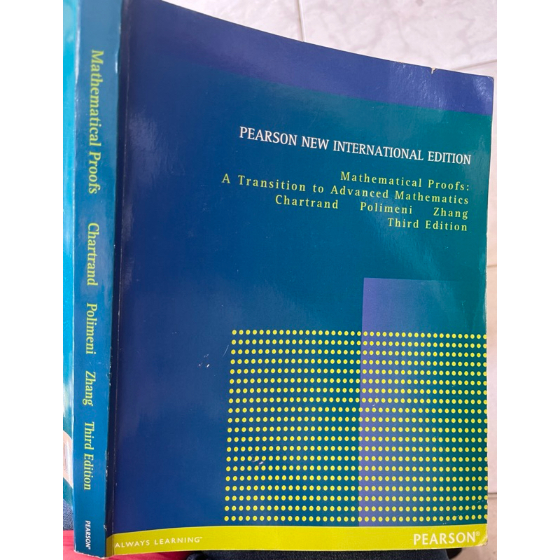 Mathematical Proofs 9781292040646 轉型數位 蝦皮購物