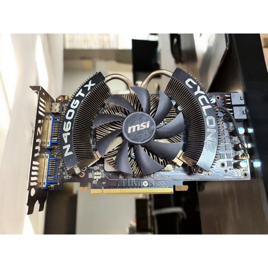 含稅 微星 N460GTX CYCLONE 768D5/OC 保一個月 01V622 | 蝦皮購物
