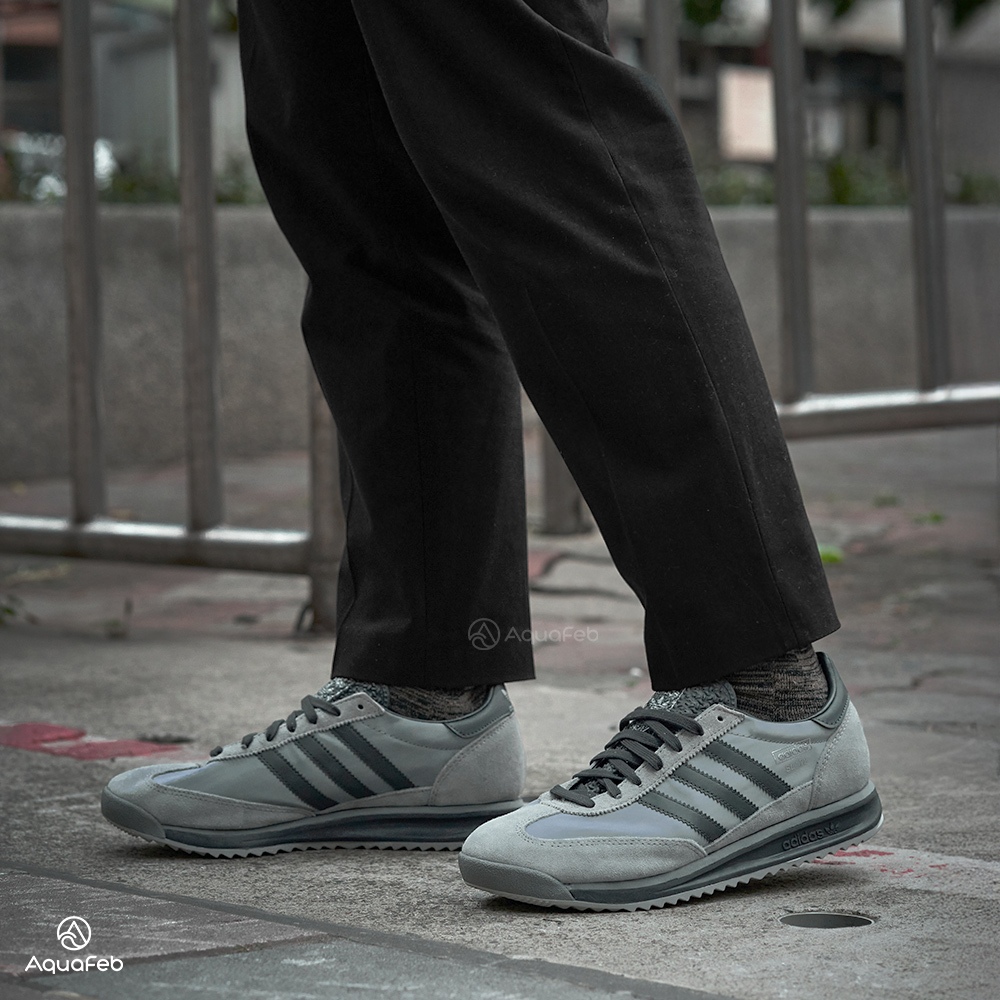 Adidas SL 72 RS 男鞋 灰黑色 復古 休閒 經典 麂皮 三葉草 愛迪達 運動 拼接 休閒鞋 IH8018 | 蝦皮購物
