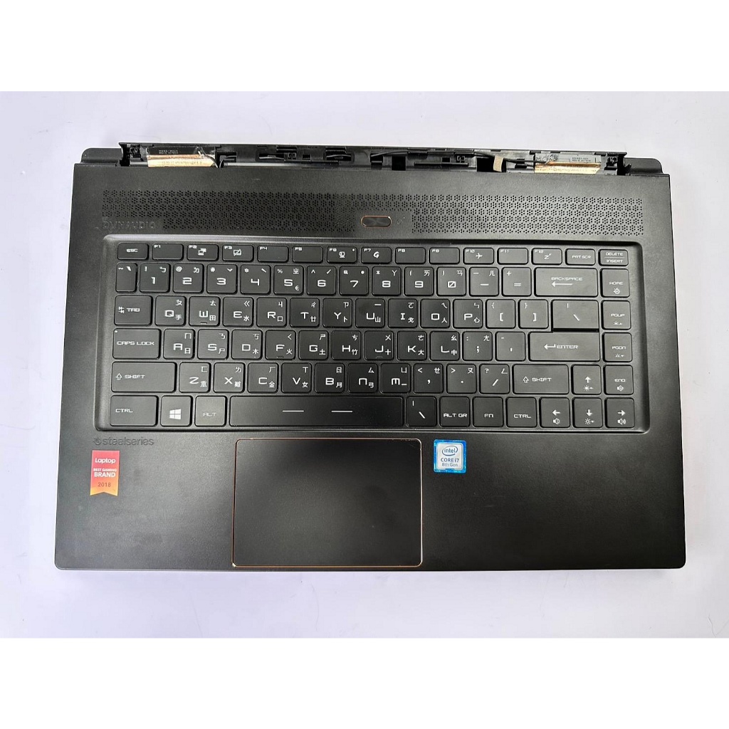 MSI 微星 GS65 Stealth Thin 8RF 9SE】☆鍵盤 外殼 殼 C D 殼 鍵盤周圍 觸控板 喇 | 蝦皮購物
