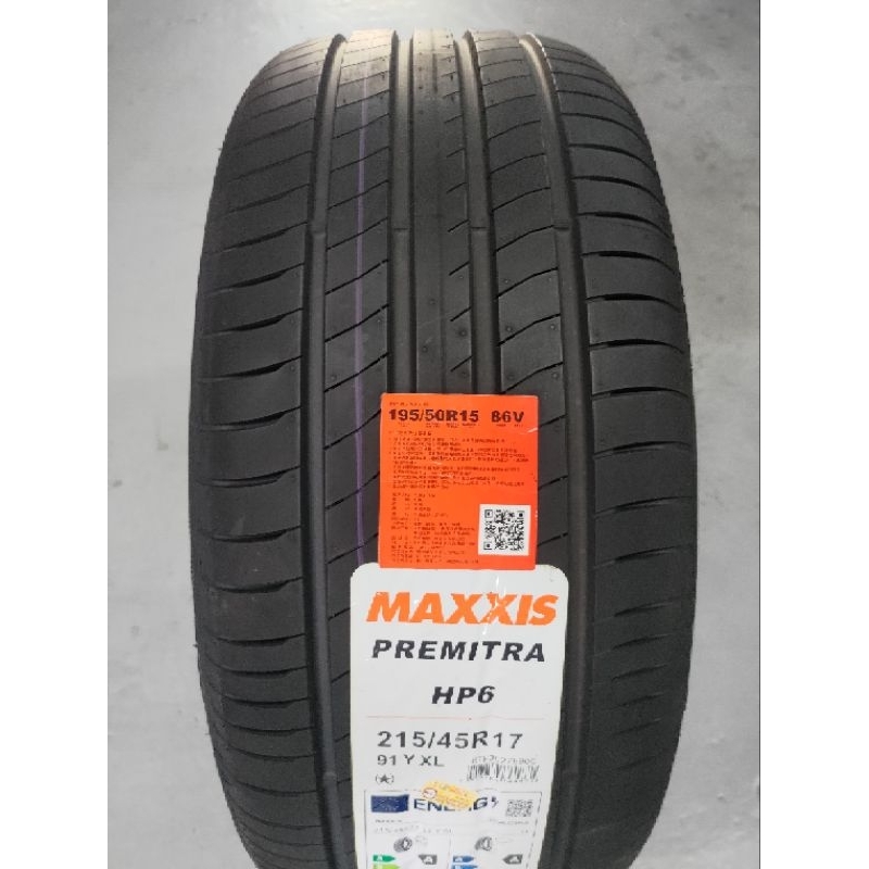 【杰 輪】MAXXIS 瑪吉斯 HP6 215/45-17 含安裝四輪送3D電腦四輪定位本月特價中 | 蝦皮購物
