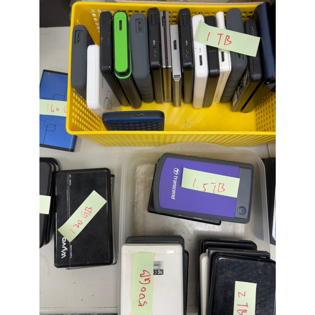【博愛168二手3C】外接硬碟 120GB / 160GB / 250GB...... # 隨機出貨 #不限品牌 | 蝦皮購物
