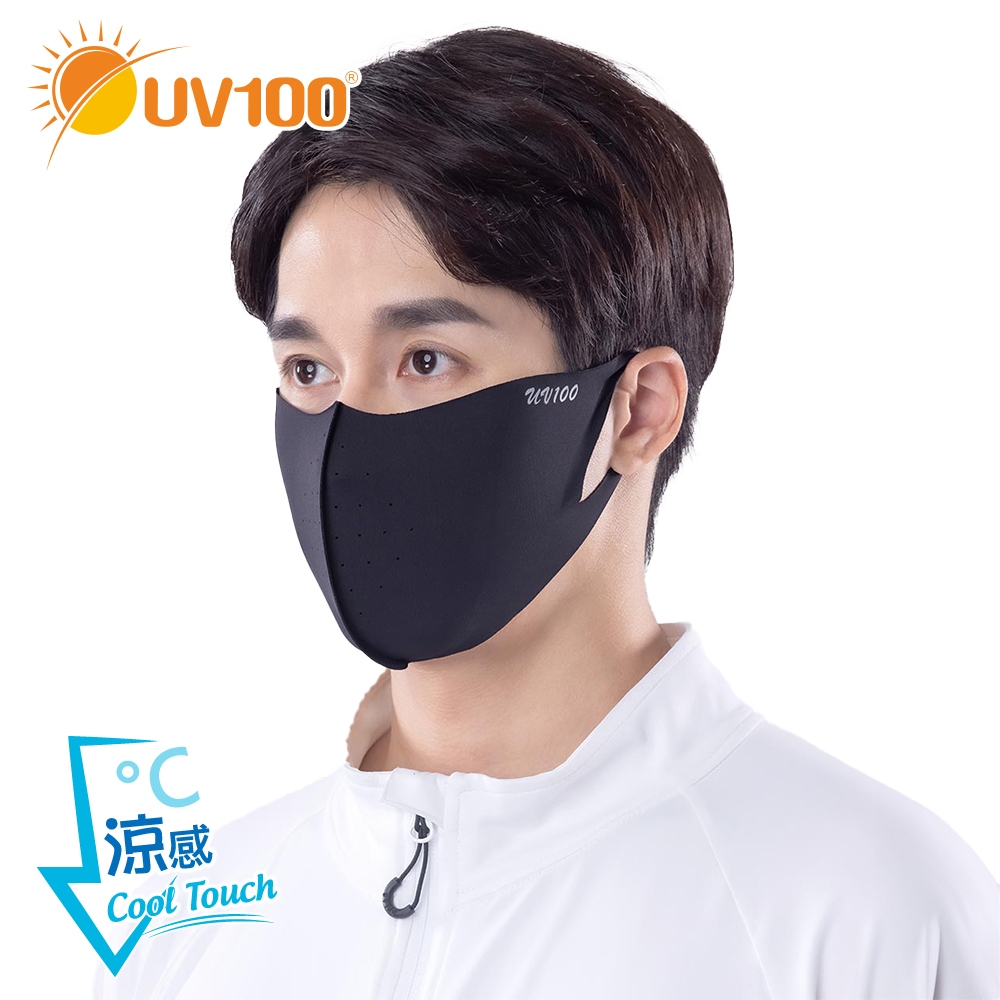 【UV100】防曬 抗UV-3D立體無痕口罩(LC24429) | 蝦皮購物