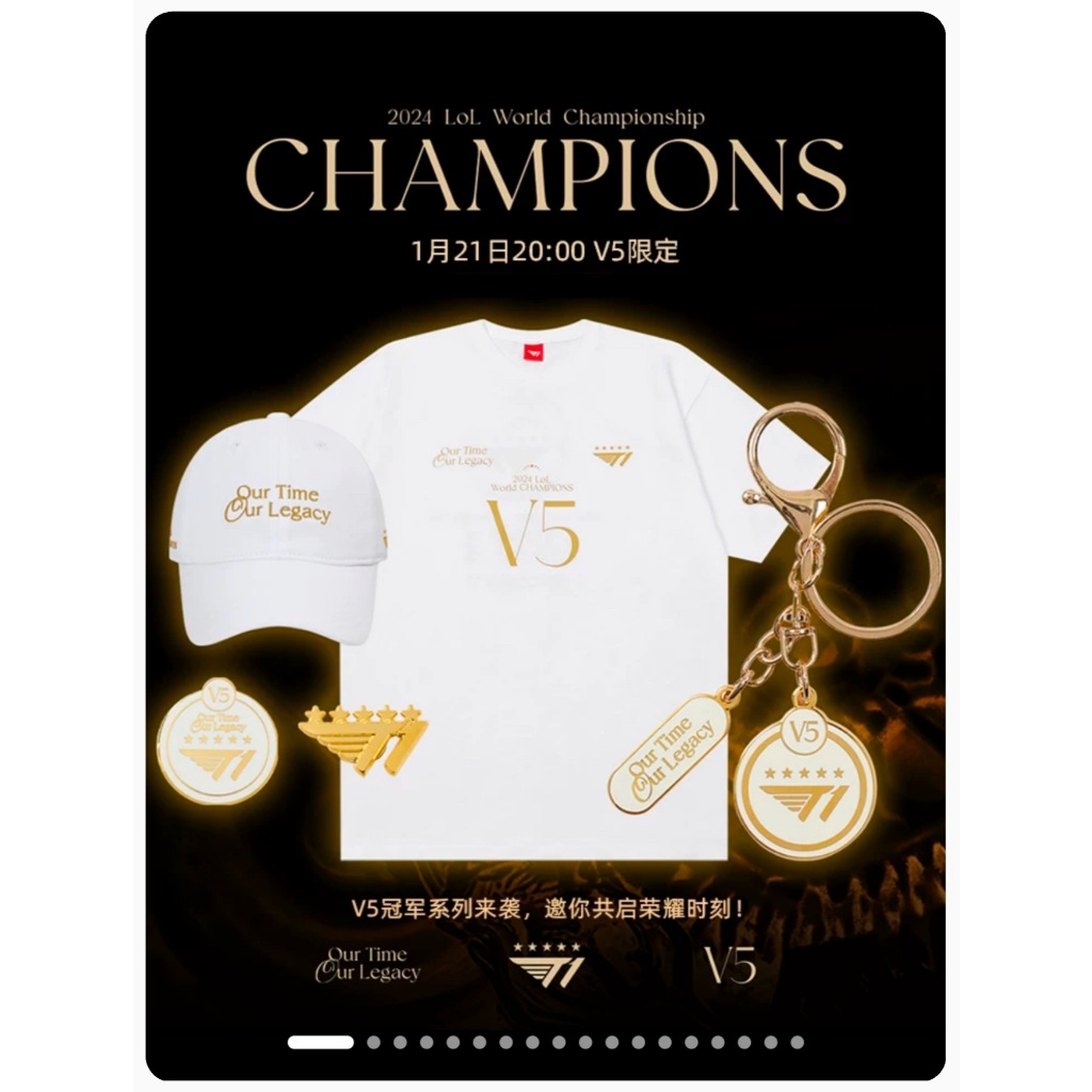 全新現貨 T1 Faker Keria Oner Guma 五星 2024 世界賽冠軍 鑰匙圈 徽章 周邊 | 蝦皮購物