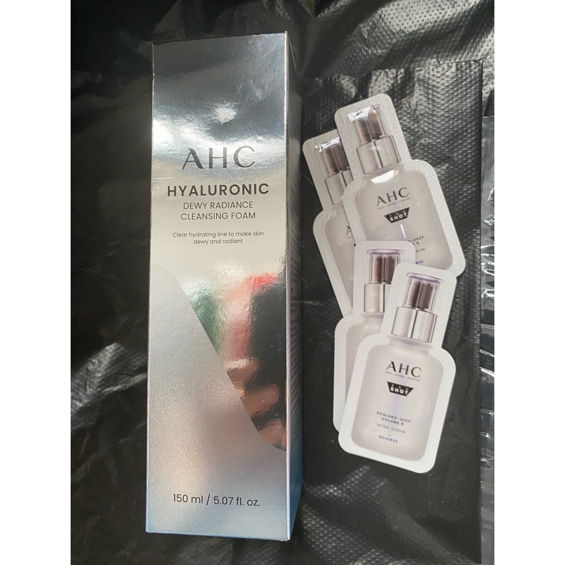 全新 公司貨 AHC 超能玻尿酸肌亮潔顏乳 150ml 醫美科研超導水光玻尿酸精華 1ml | 蝦皮購物