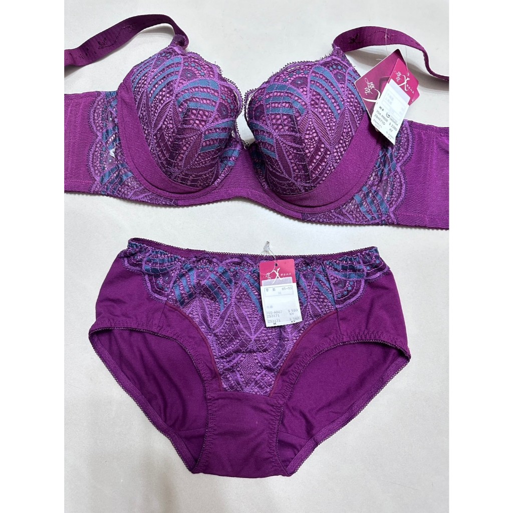 華歌爾摩奇 挺魔力 高脅邊 內衣 三排扣 c80 C70 C75 C85 C90 D75 D90 E70 內褲M 成套 | 蝦皮購物