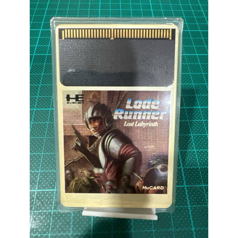 激動的巨人 二手現貨 PCE PC Engine Hu卡 超級挖金 Lode Runner 日版裸卡 卡帶泛黃 實物拍攝 | 蝦皮購物
