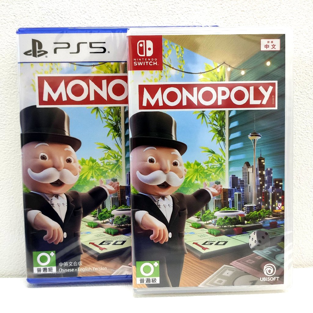 任天堂 NS Switch PS5 MONOPOLY 地產大亨 中英文版 大富翁 (預購9月底) | 蝦皮購物