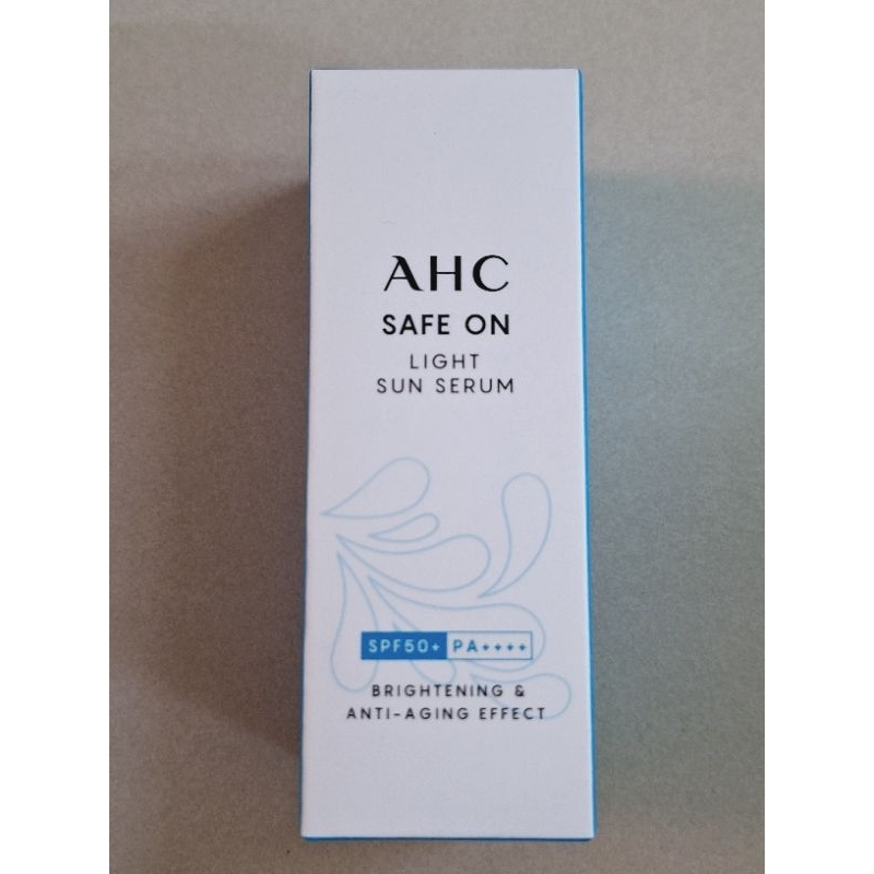 全新AHC SAFE ON AHC超水感淨亮涼感防曬精華40ML | 蝦皮購物