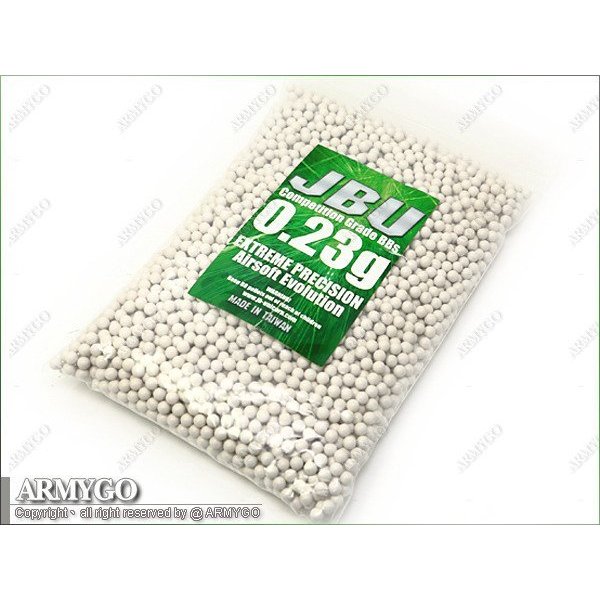 【ARMYGO】JBU 原廠精密研磨BB彈 (0.23g)(白色) | 蝦皮購物