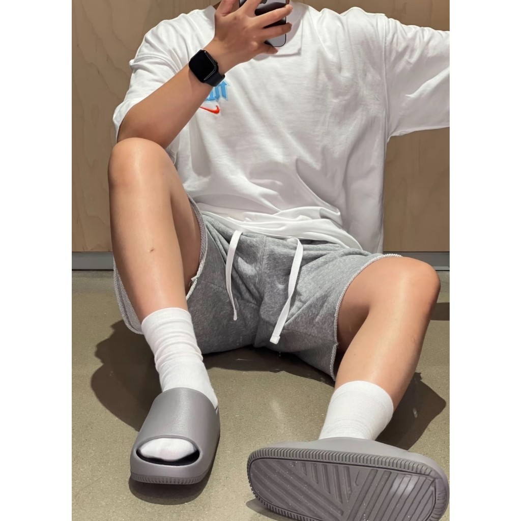247sstore 】男女款 Nike Calm Slide 休閒 防水 運動拖鞋 拖鞋 鐵灰 FD4116-002 | 蝦皮購物