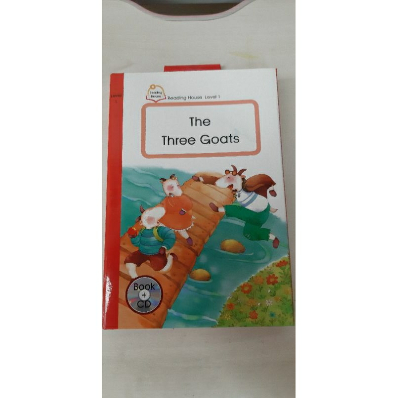 二手英文童書 Level 1 the three goats 附全新CD 敦煌書局 | 蝦皮購物