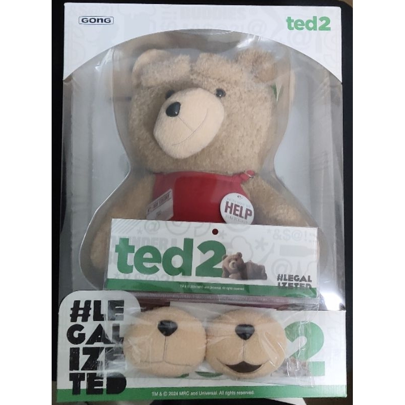 【限台中面】特典版 泡泡瑪特 POPMART 共鳴 GONG Ted 2 泰迪熊 | 蝦皮購物