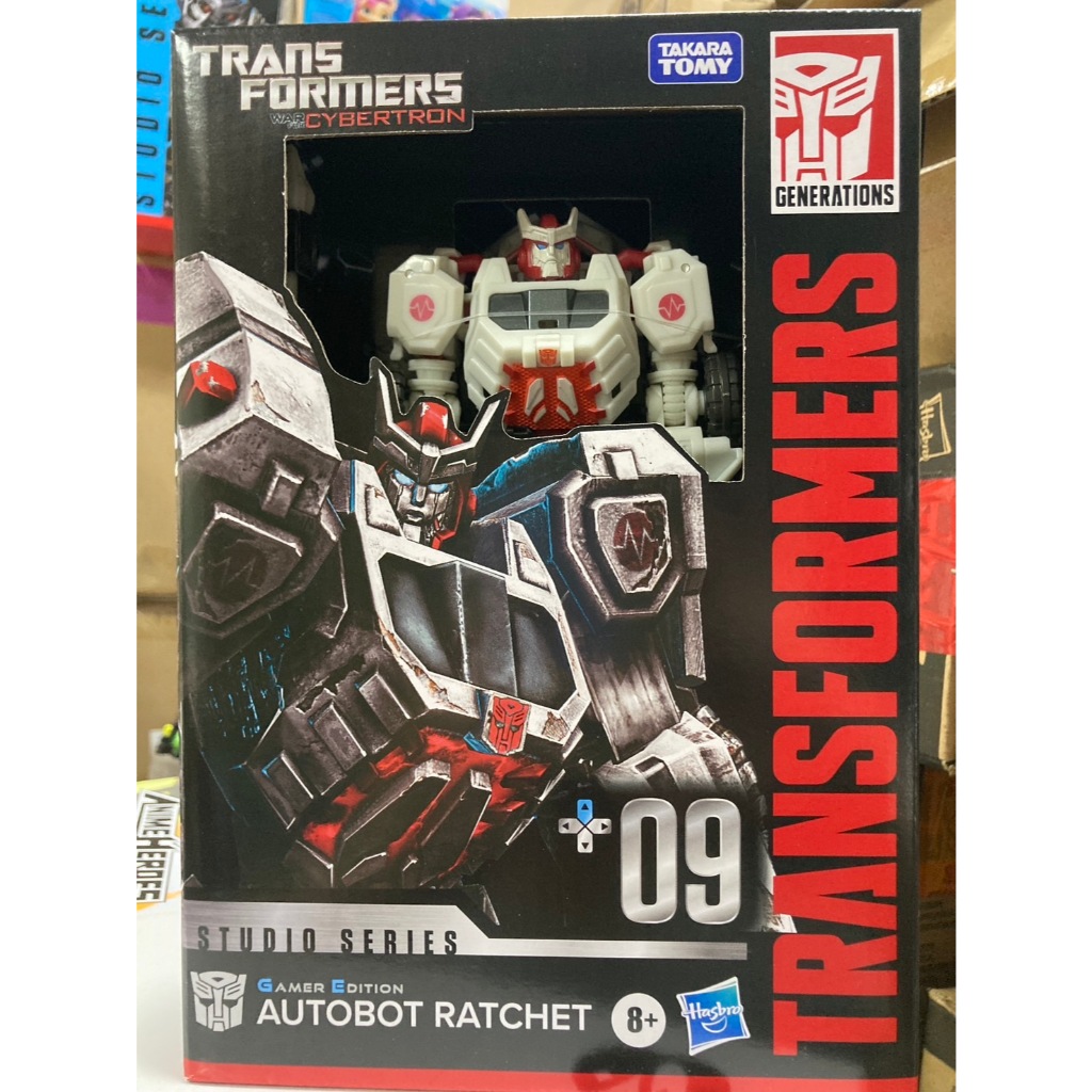 全新現貨 變形金剛 Studio Series V級 SS+09 GE-09 WFC 賽博坦之戰 電玩 飛輪 醫官 | 蝦皮購物