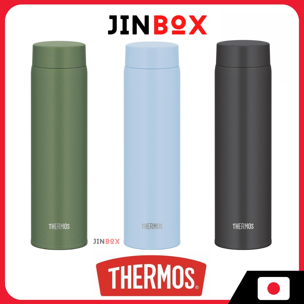 [整合排水管和墊圈，可用洗碗機清洗] THERMOS 水瓶真空隔熱移動馬克杯 600 毫升輕巧緊湊型 JOQ-601 | 蝦皮購物