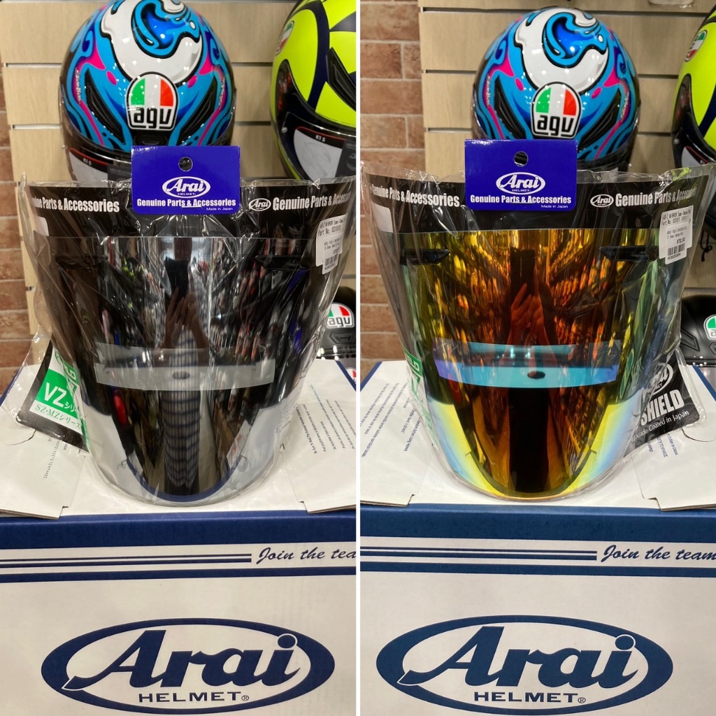 DT安全帽 ARAI 原廠 VZ RAM VAS-Z 系列 鏡片 電鍍片 深墨片 半罩 配件 VZ-RAM | 蝦皮購物