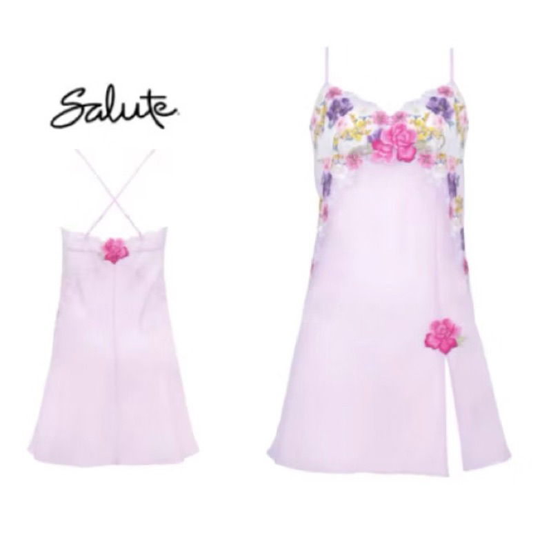 全新日本製Salute莎露93G吊帶睡裙L | 蝦皮購物