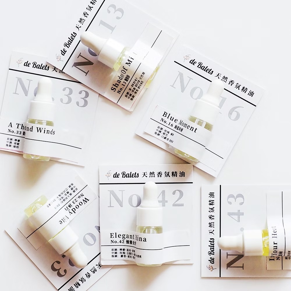 【de Balets】天然香氛精油 3mlx2入 組合任選(漫步時光/初戀時光/獨處時光) 可搭配擴香石使用 | 蝦皮購物