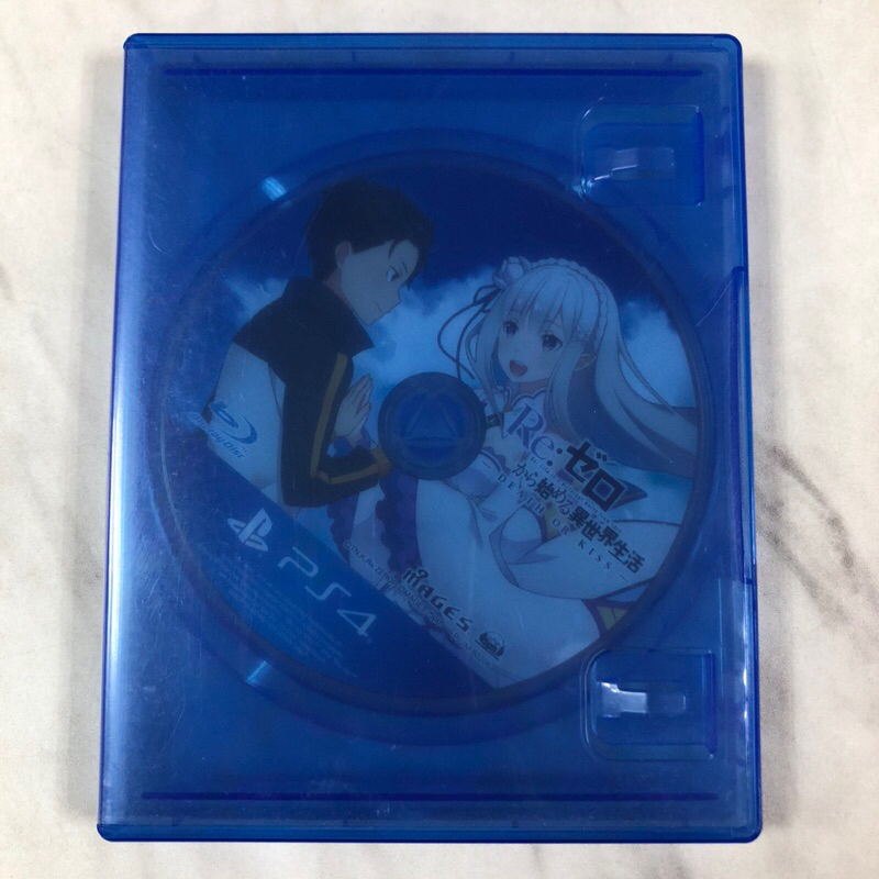（二手） PS4 Re ： 從零開始的異世界生活 DEATH OR KISS 日版 無外盒紙張 | 蝦皮購物
