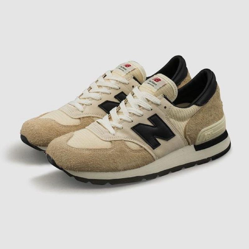 降 ️已送洗過 NEW BALANCE NB 990V1 卡其 美製 USA 聯名款 | 蝦皮購物