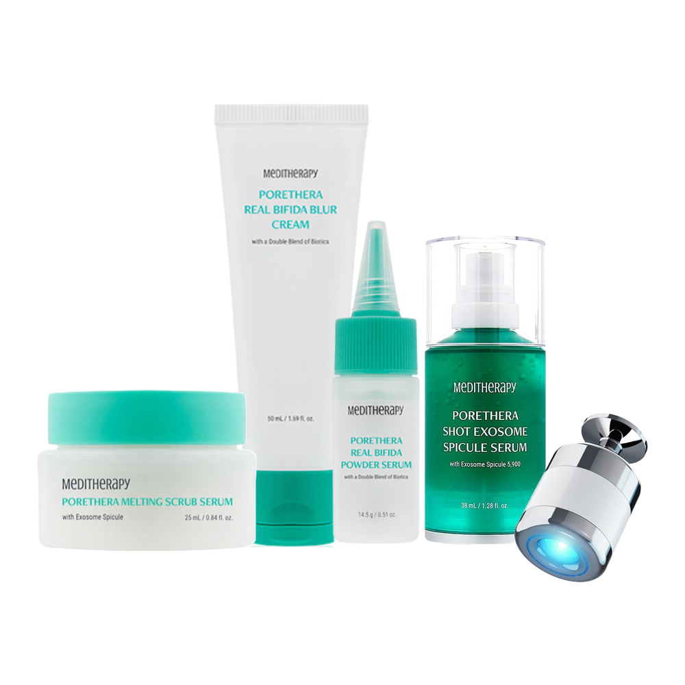 MEDITHERAPY｜綠淨光緊緻毛孔藻針精華 美容儀 益生菌安瓶 提亮素顏霜 去角質 藻針｜lacarpe美妝｜ | 蝦皮購物