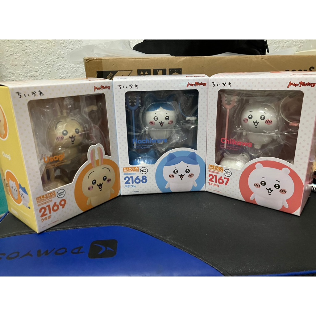 GSC 正版 黏土人 吉伊卡哇 2167 小可愛 2168 小八貓 2169 烏薩奇 小兔兔 PVC 景品 日版 | 蝦皮購物