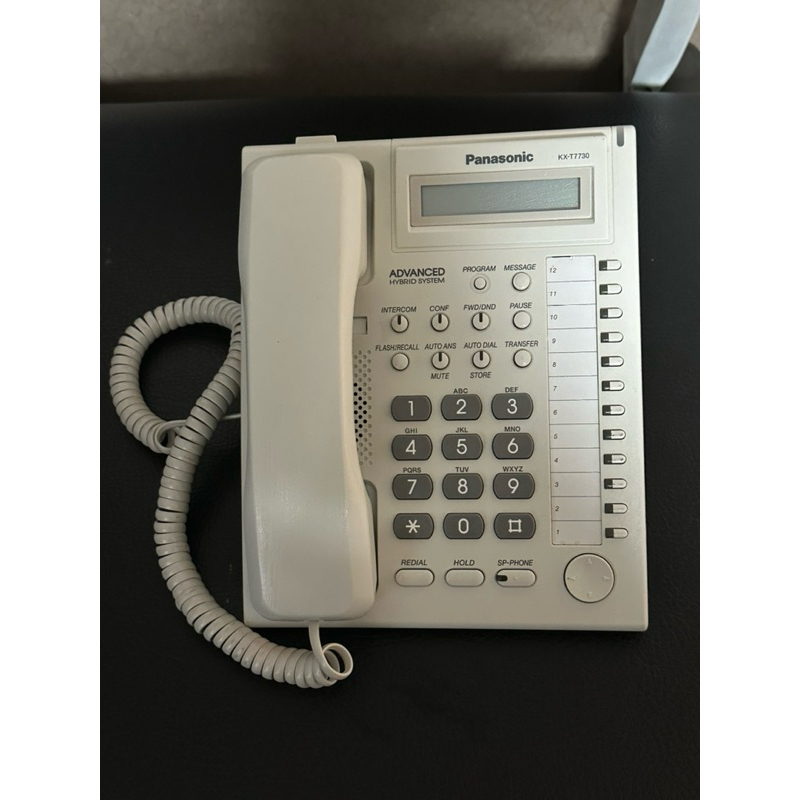 【Panasonic 國際牌】總機用話機 KX-T7730 白色 | 蝦皮購物