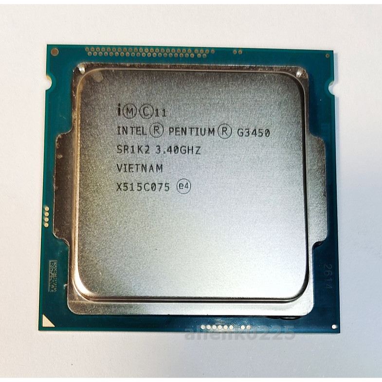 Intel Pentium G3450 CPU 第四代處理器 3.40GHZ 文書追劇好選擇/1150腳位 | 蝦皮購物