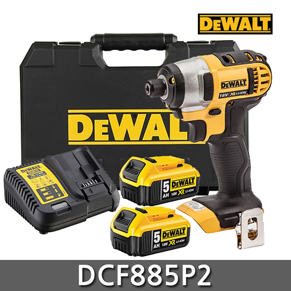 宇慶ASAHI 附發票｜DCF885P2｜得偉 DEWALT 18V鋰電衝擊起子機 雙5.0AH得偉 DEWALT 1 | 蝦皮購物