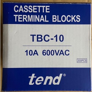 【原廠保固含稅】TEND 天得 TBC-10 TBC-20 TBC-30 軌道式端子盤 卡式組立端子台 盒裝 | 蝦皮購物