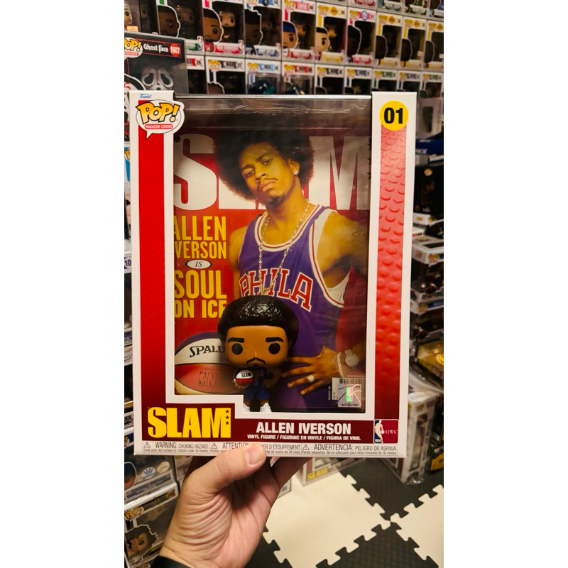 Funko SLAM封面Allen Iverson戰神 | 蝦皮購物