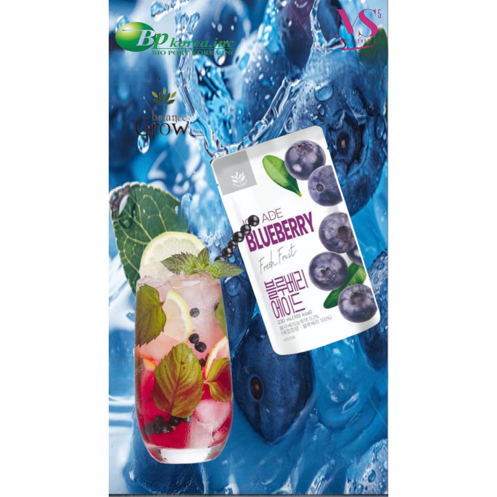 🇰🇷🇰🇷🇰🇷 韓國美味福Balance Grow ICE ADE藍莓🫐風味果汁飲 230ml | 蝦皮購物