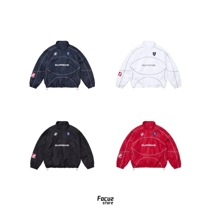 【Focus Store】預購 Supreme FW24 Week11 Reflective Piping Pullov | 蝦皮購物