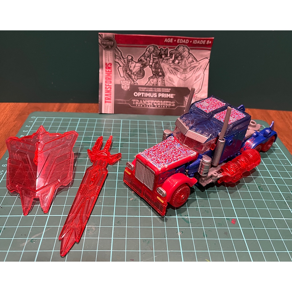 【變形金剛】電影5 TLK V級 PREMIER EDITION 柯博文 OPTIMUS PRIME 已拆 | 蝦皮購物