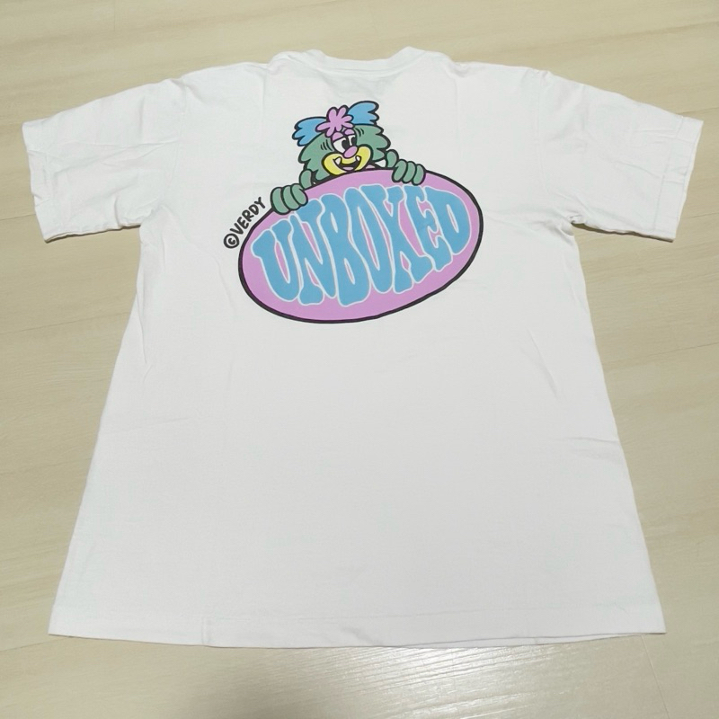 UNBOXED x Verdy NTRWK 白 S號 | 蝦皮購物