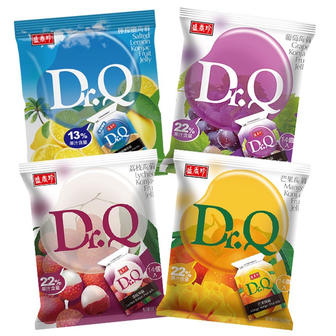 盛香珍 Dr.Q蒟蒻系列265g 芒果 荔枝 葡萄 百香果 /水蜜桃(190g) | 蝦皮購物